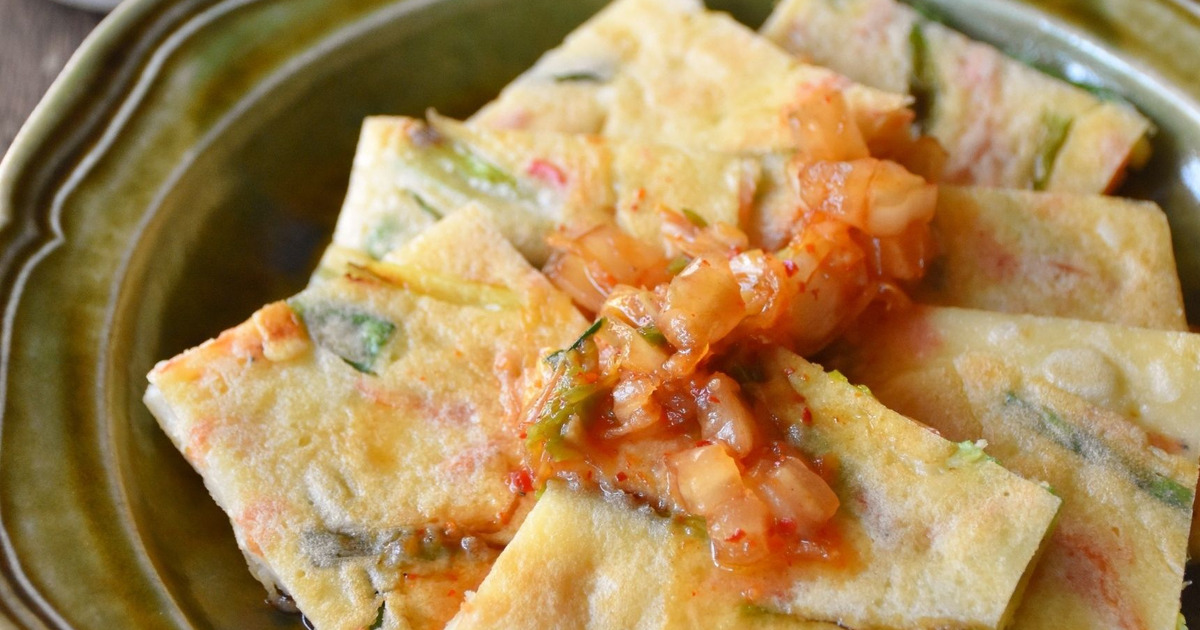 グルテンフリー＆風邪予防にも！米粉で作るもっちりネギチヂミ｜料理のレシピや作り方｜暮らしニスタ