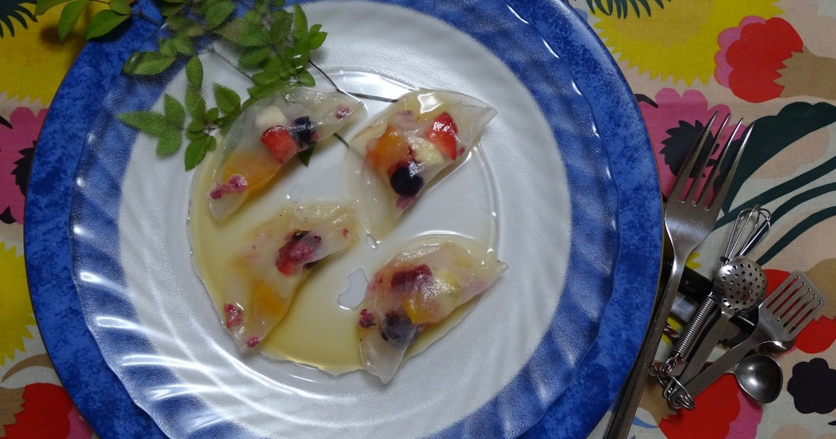 新しいライスペーパーの形！今、rice paperが熱い！！その3 ravioli ｜料理のレシピや作り方｜暮らしニスタ